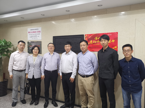 徐州市科技局、科学技术情报研究所来我所座谈交流